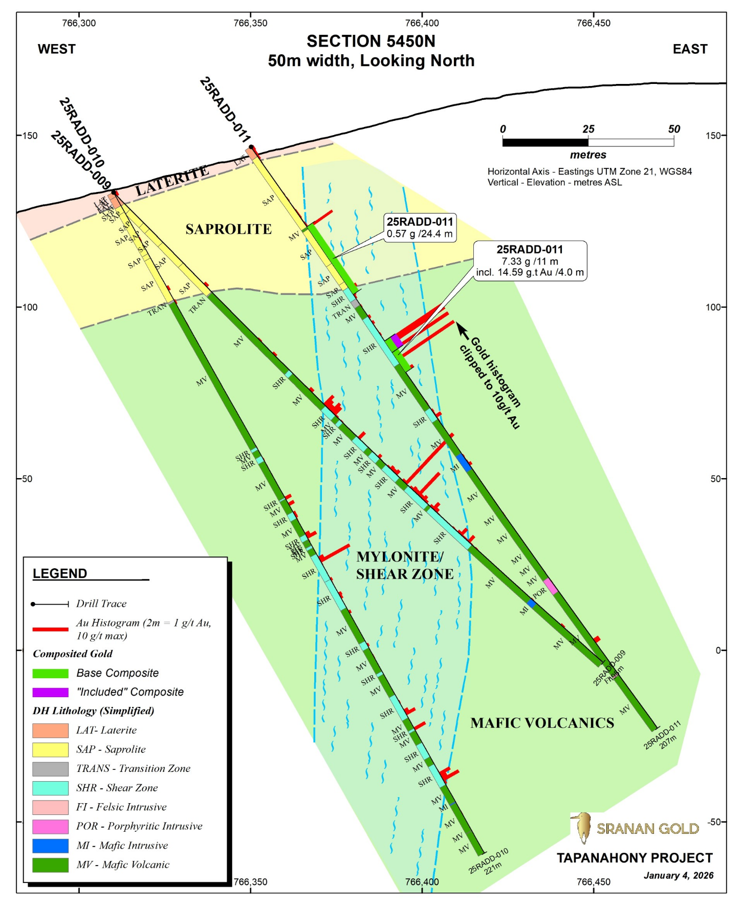 SRANAN GOLD Reports 11 Metres Grading 7.33 g/t Gold Including 4 Metres ...